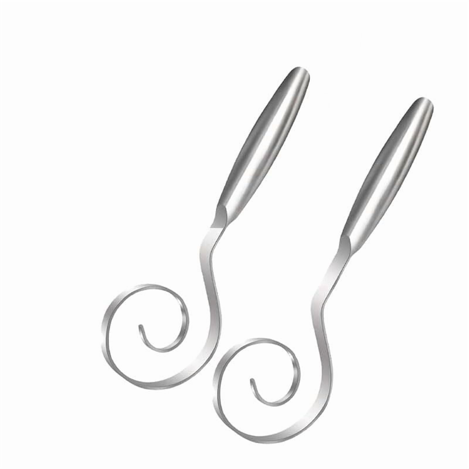 New Seamless Danish Dough Whisk 10" Stainless Steel Dutch Bread Dough ...
