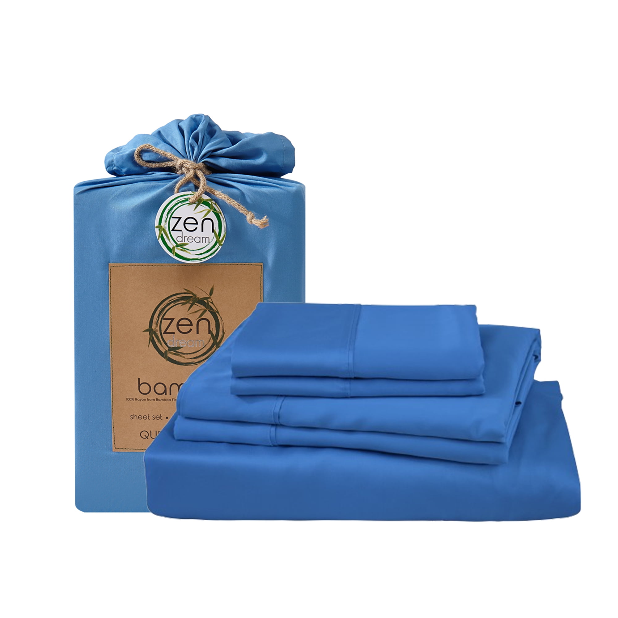 New Season Naturally Yours Bamboo Sheets Set - 100% Rayon from OEKO-TEX ...