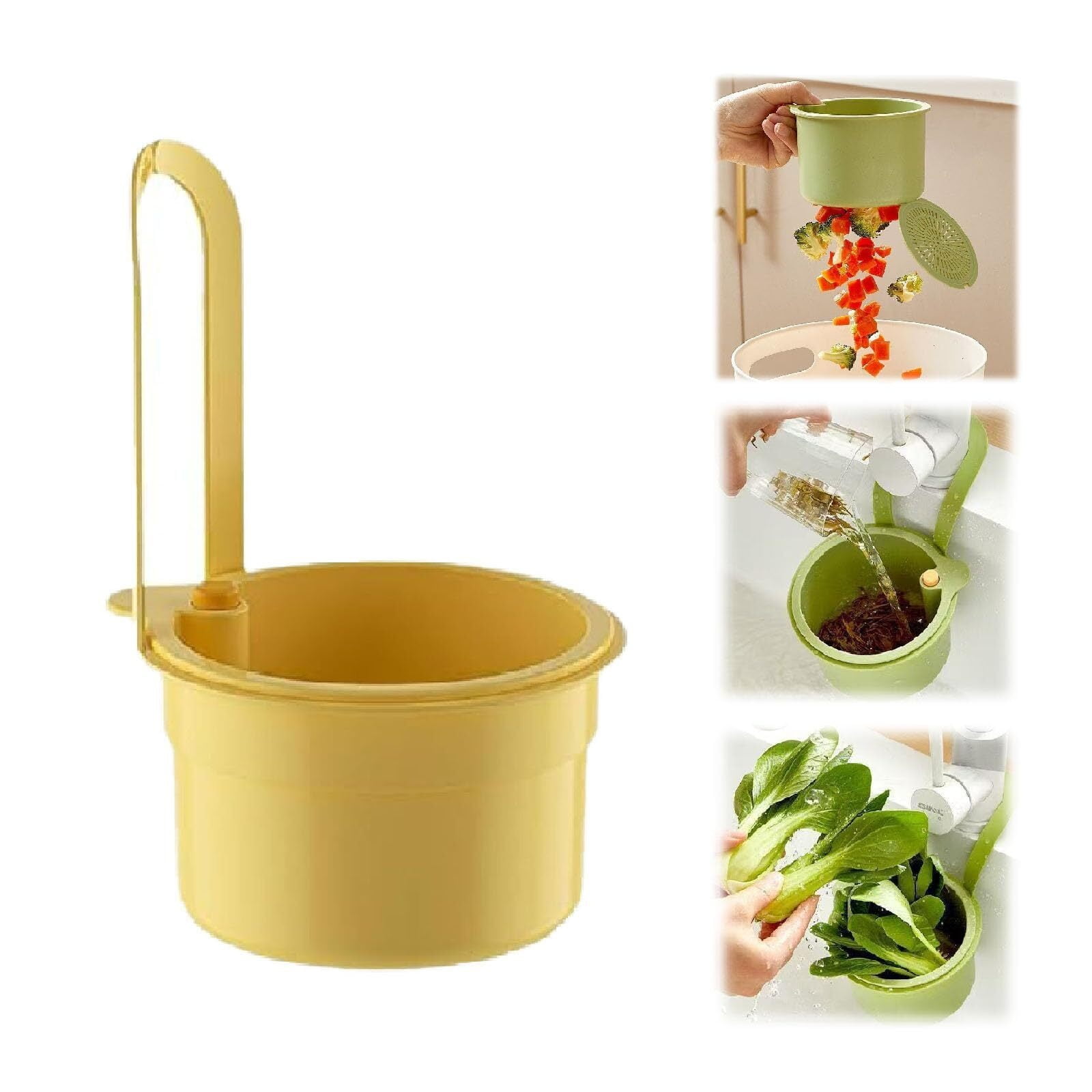 New Self-Cleaning Kitchen Sink Food Waste Catcher Faucet Hanging ...