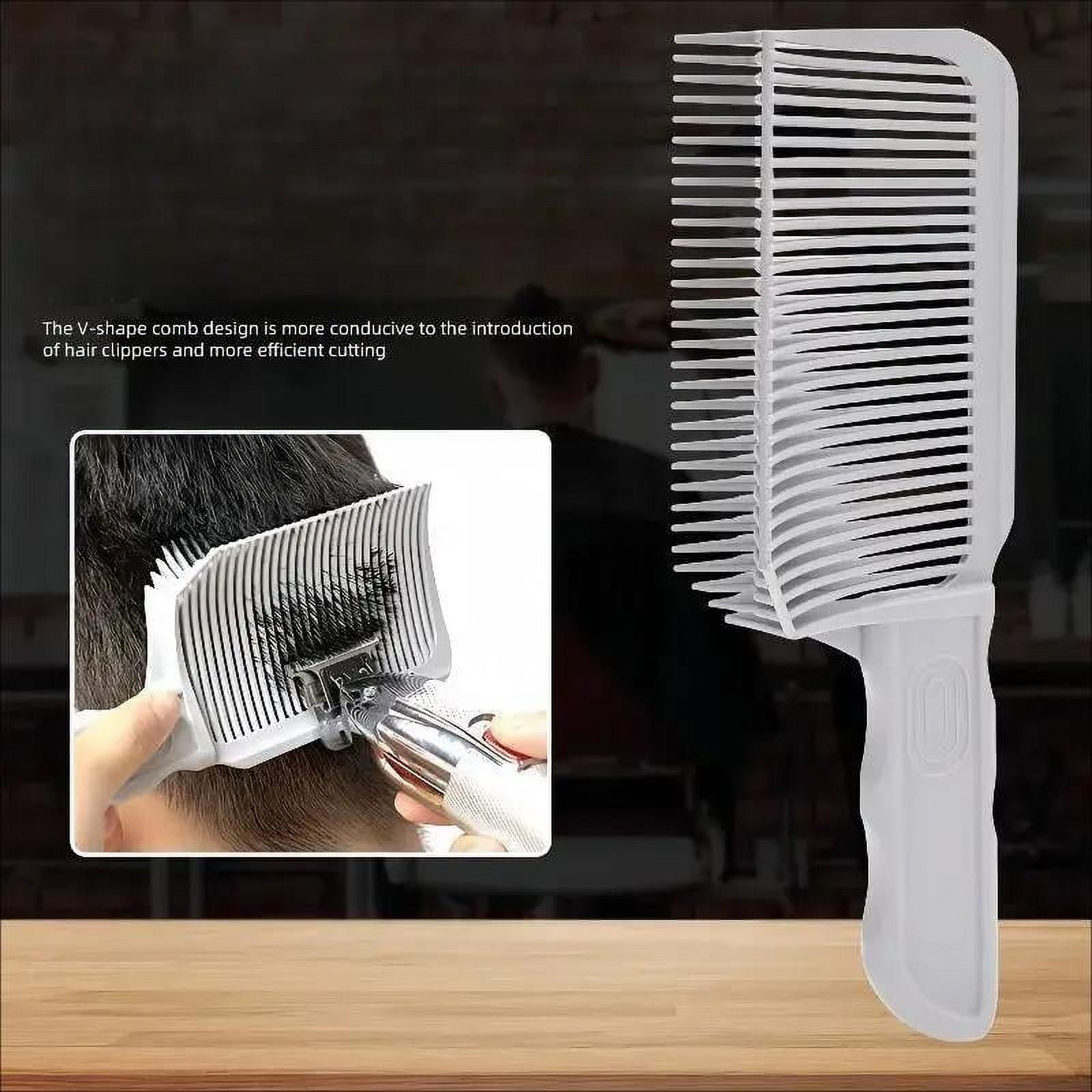 New Self service Hairdressing Comb for Men, Flat Head Comb, Hair Salon ...