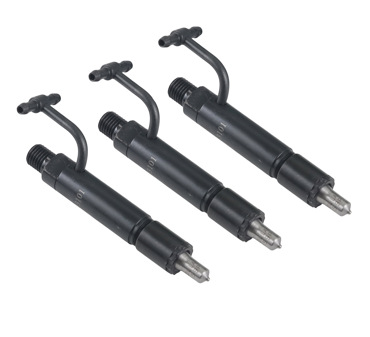 New Set Of 3 Fuel Injectors Compatible With Yanmar Komatsu Takeuchi ...