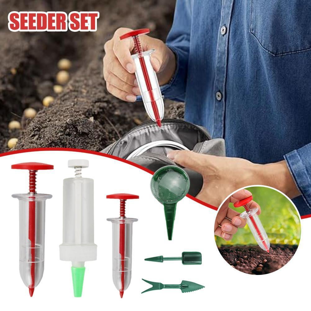 New Set Gardening Handheld Mini Seeder Sowing Hand Tool Seeder Set Seed ...