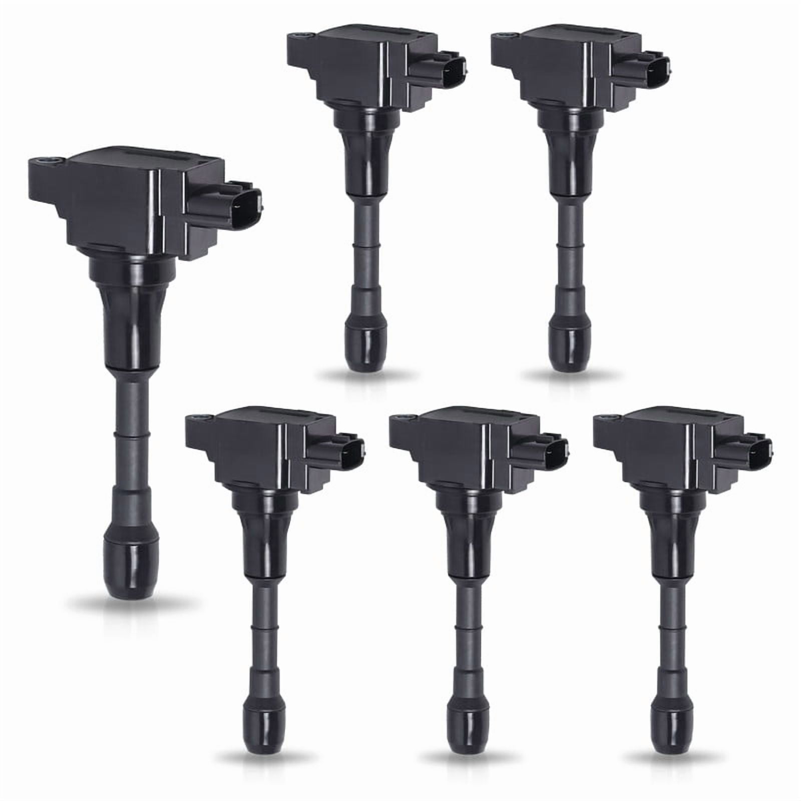 ISA Auto Ignition Coil Set of 6, Compatible with 2011-2013 Infiniti M37 ...