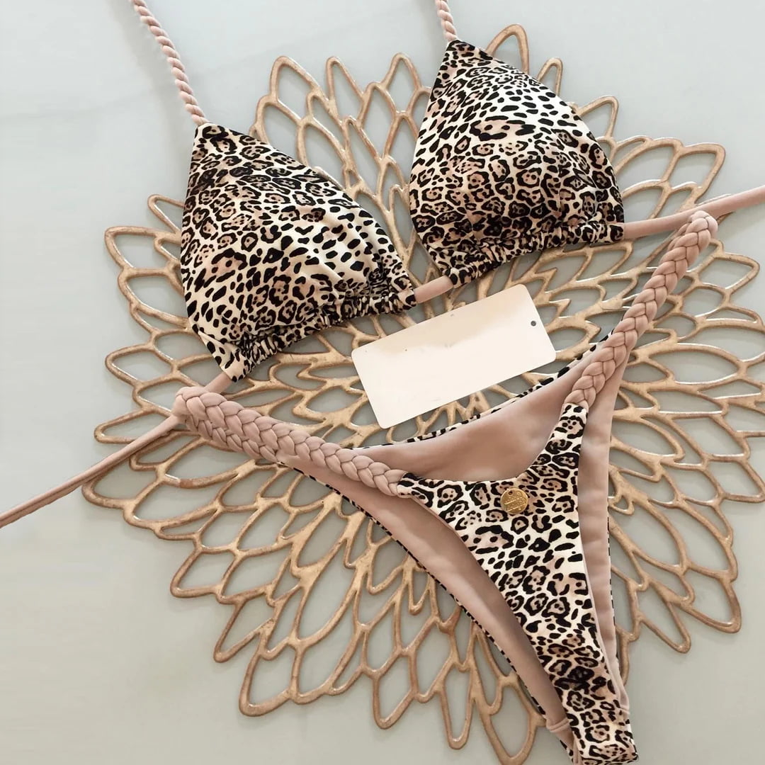 New Sexy Women Bikini Beach Holiday Swimsuit Two-piece Set - Walmart.com