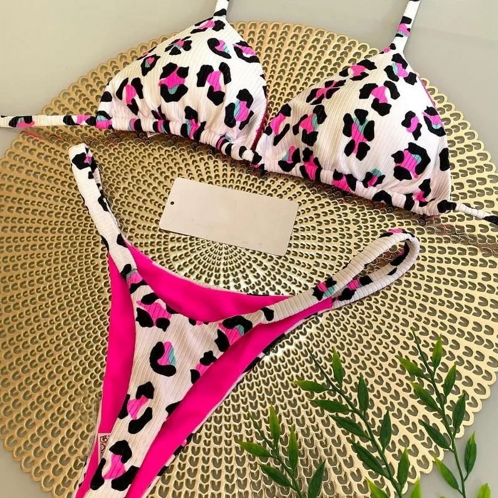 New Sexy Women Bikini Beach Holiday Swimsuit Two-piece Set - Walmart.com