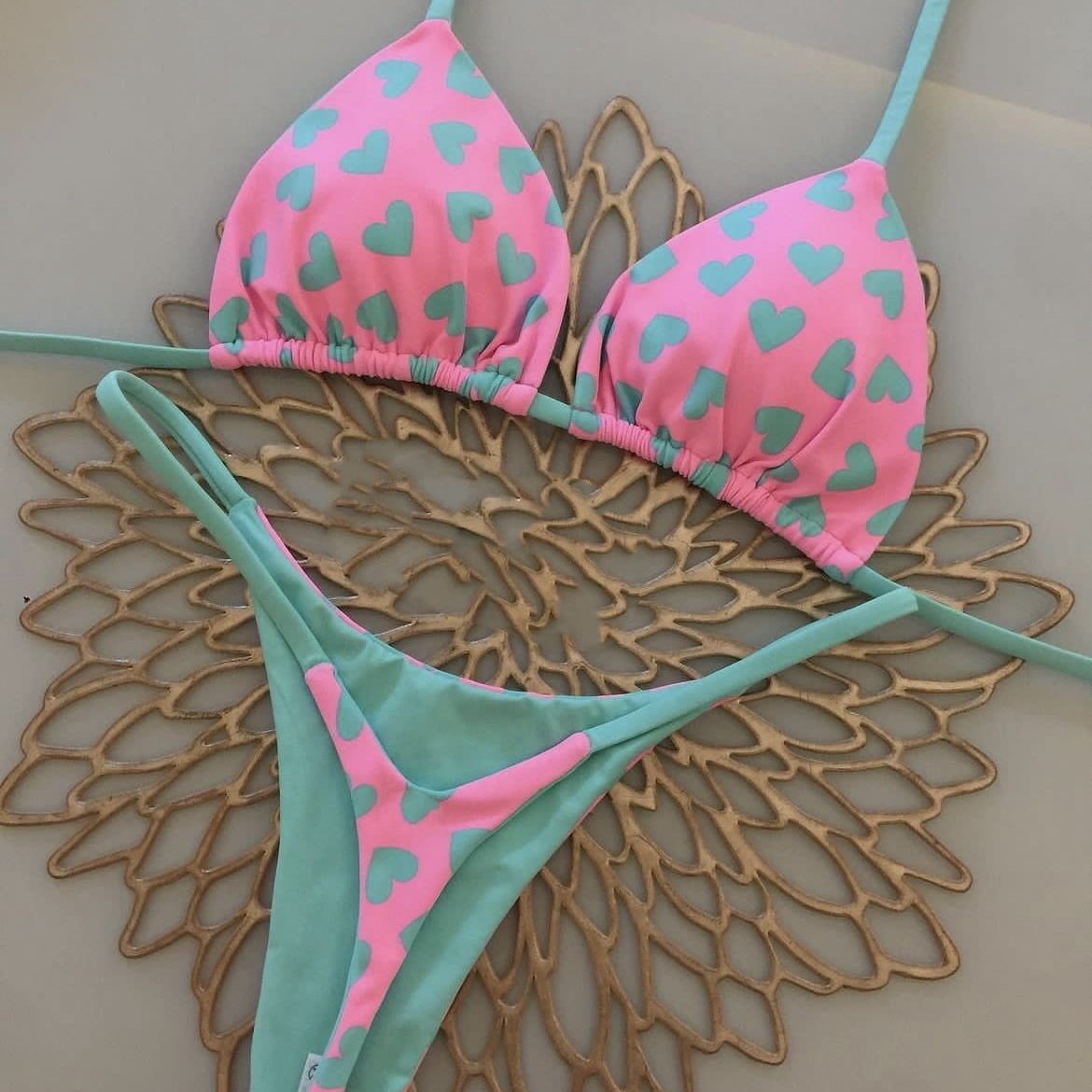 New Sexy Women Bikini Beach Holiday Swimsuit Two-piece Set - Walmart.com