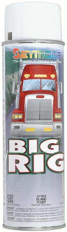 New Seymour Big Rig Coating Spary Paint Lacuer, Fleet White 20-1613 ...