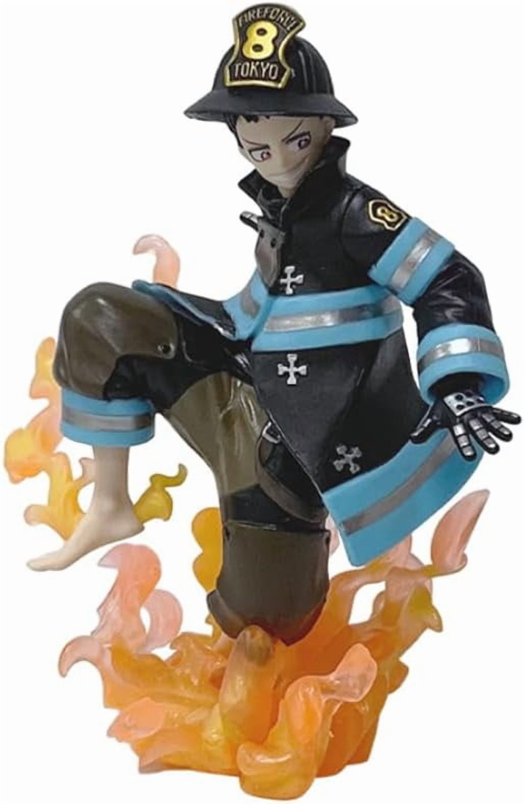 New Shinra Figure, Firefighter Fire Control Shinra Action Figure 16cm/6 ...