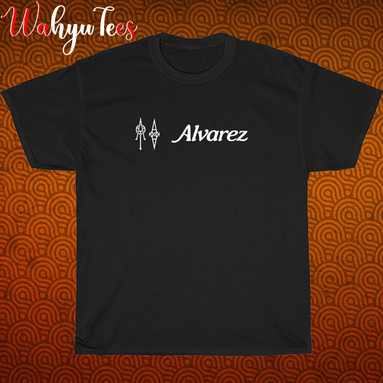 New Shirt Alvarez Guitar Logo Black/Navy/Grey/White T-Shirt Size S-5XL ...
