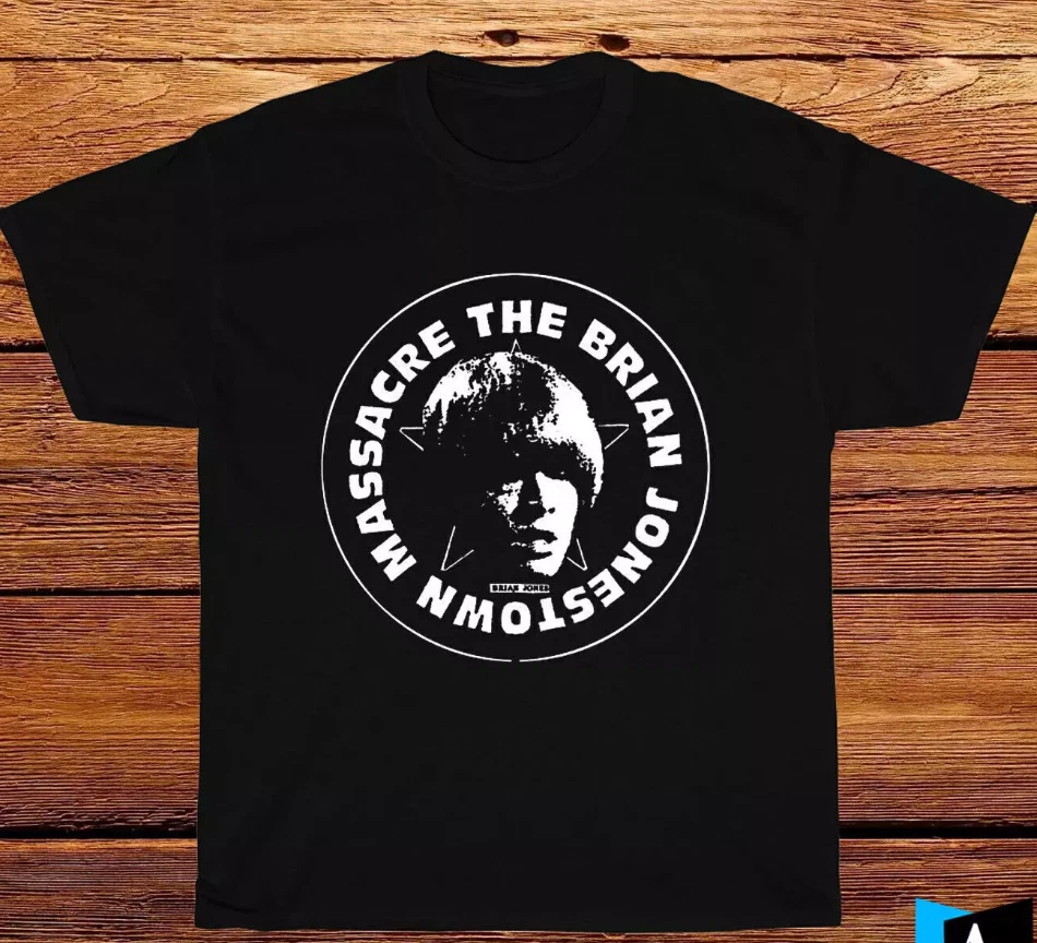 New Shirt Brian Jonestown Massacre Tour Logo Black T-shirt, size S-5XL ...
