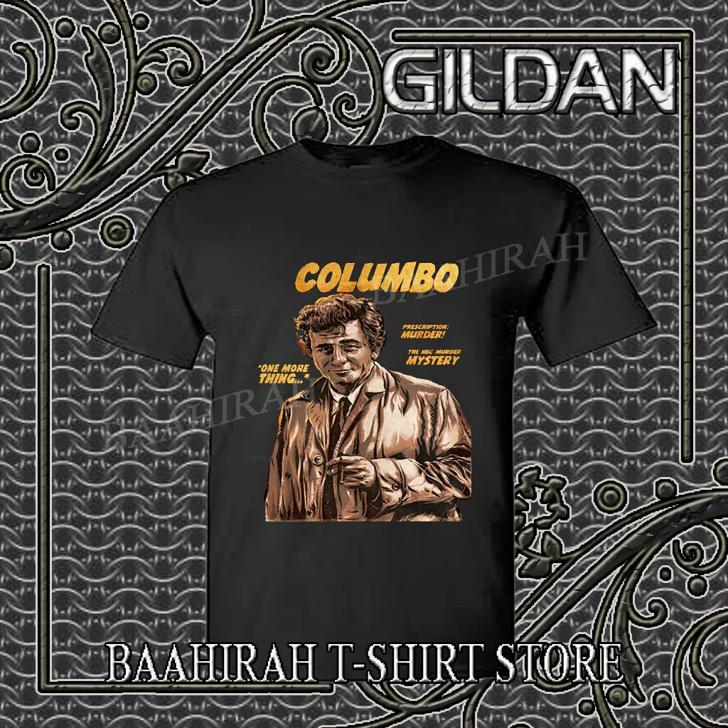 New Shirt Columbo 80's Detective Retro Tv Show Logo Funny T-Shirt Size S to 5XL - Walmart.com