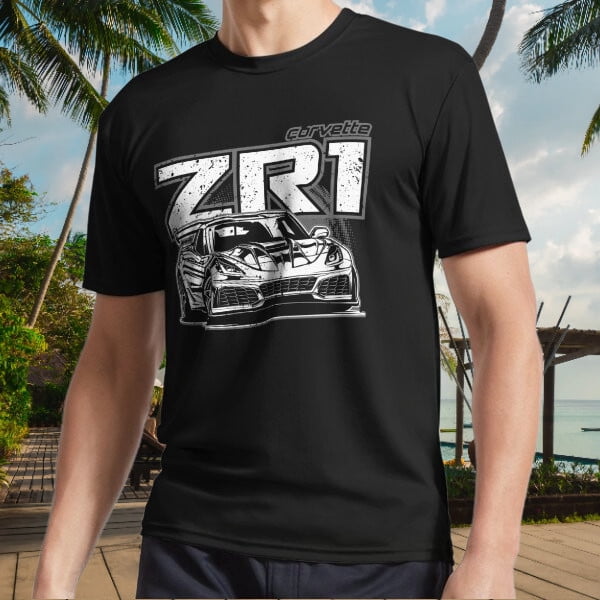 New Shirt Corvette ZR1 Active Logo Funny American Size S to 5XL ...