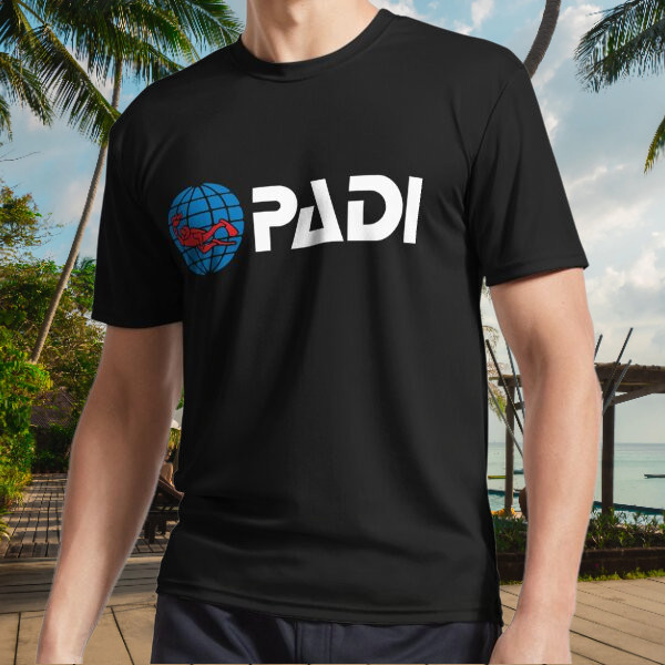 New Shirt PADI Active Logo T-Shirt Funny American Size S to 5XL ...