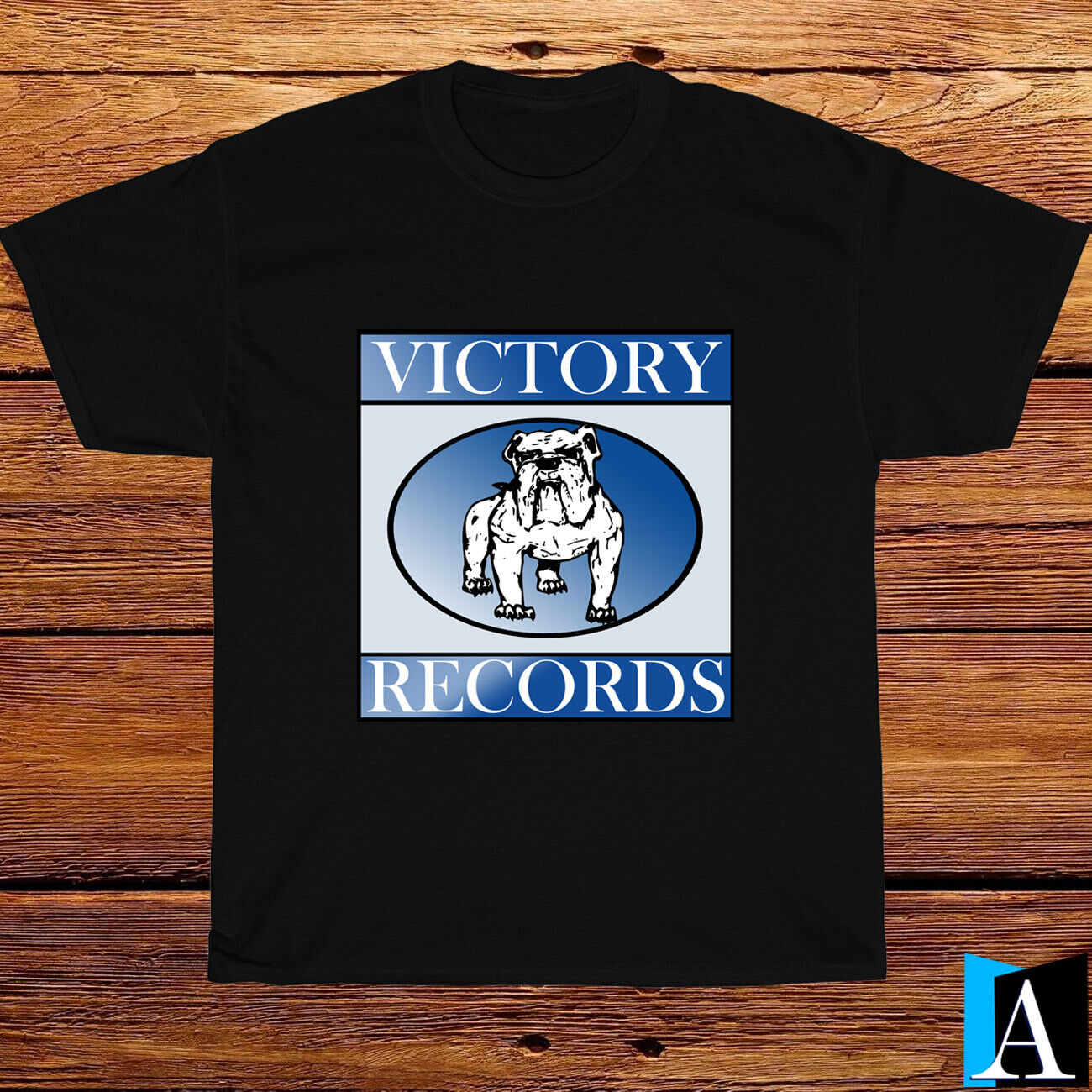 New Shirt Victory Records Artists Label Logo Black/White/Grey/Navy T ...