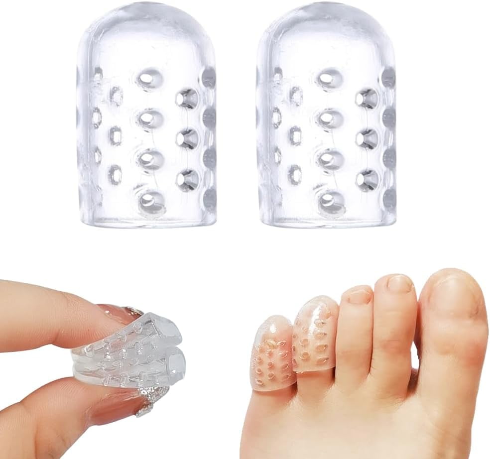 New Silicone Anti-Friction Toe Protector, Men Women Breathable Toe ...