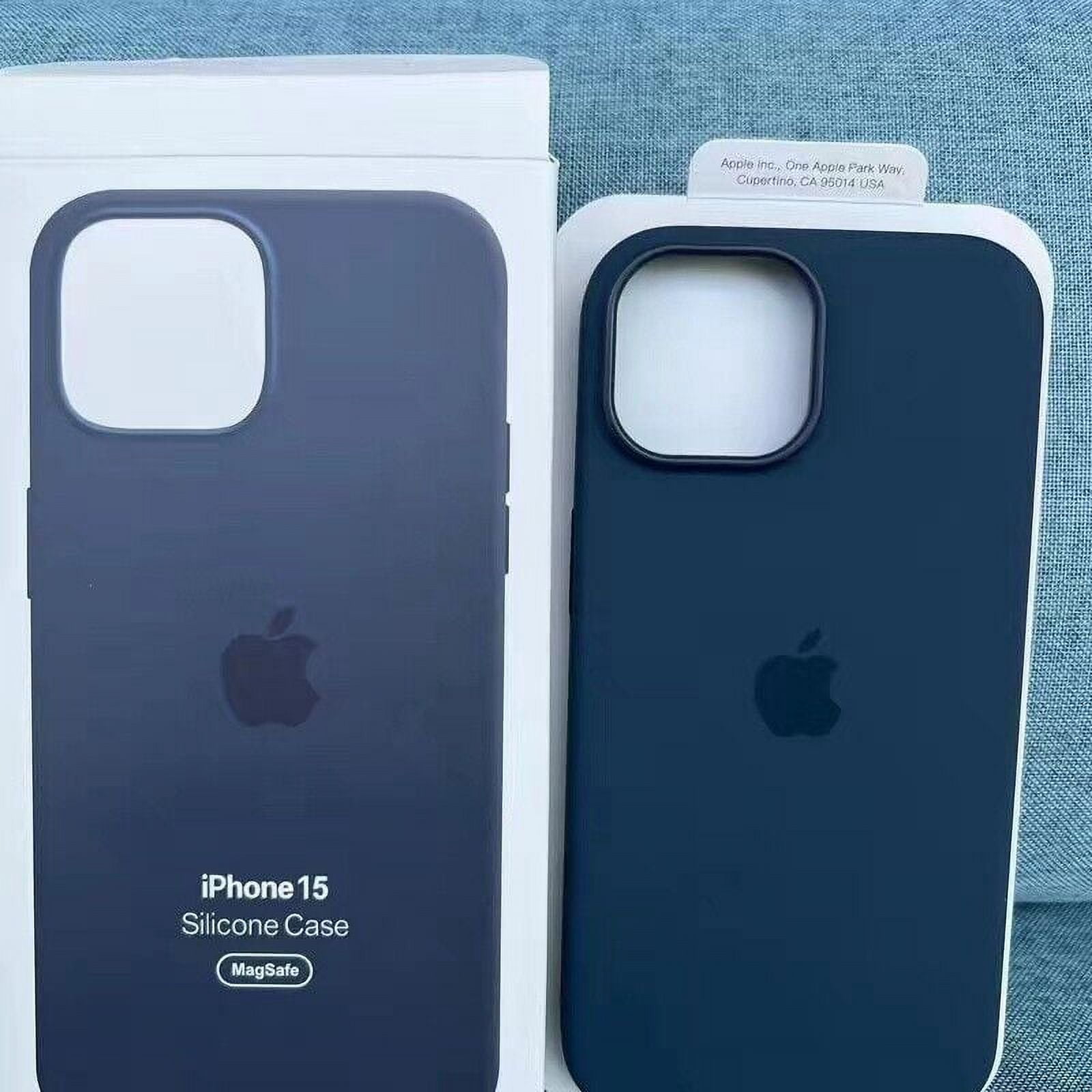 New Silicone Case With MagSafe For iPhone 14 13 12 15 Pro Max Cover ...