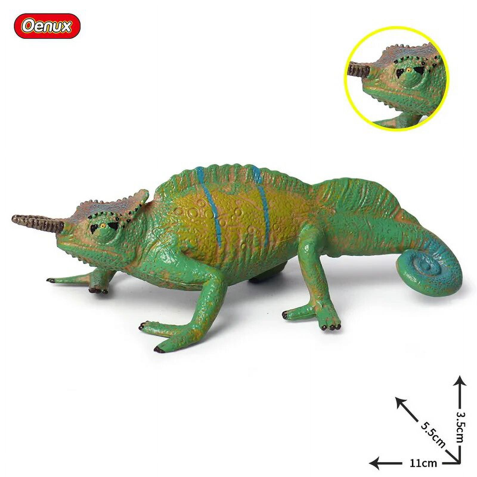 New Simulation Wild Reptile Animals Action Figures Lizard Model Figurines Kids Education ...