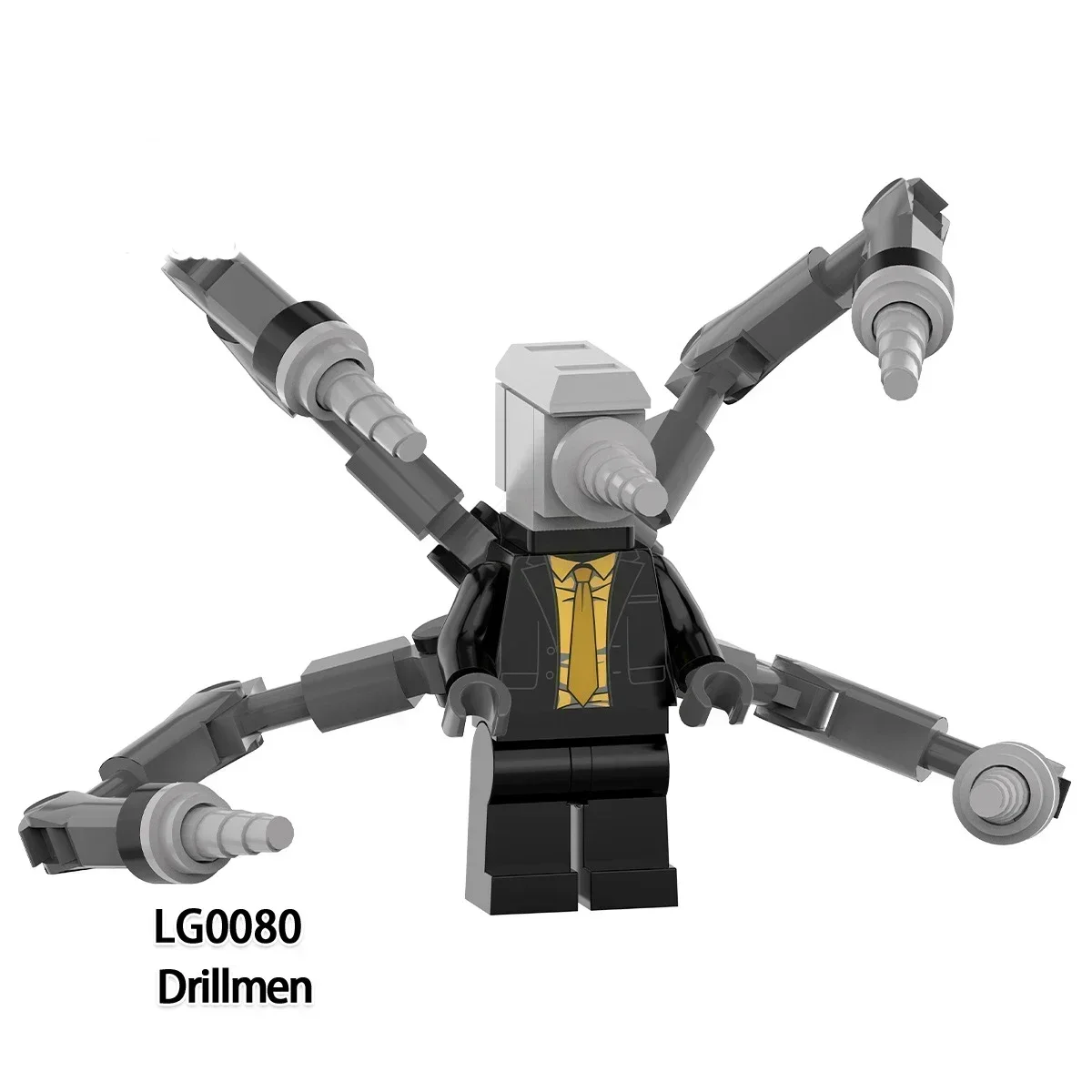 New Skibidi Toilet Man Anime Cartoon Bricks Doll Cameraman Speakerman ...