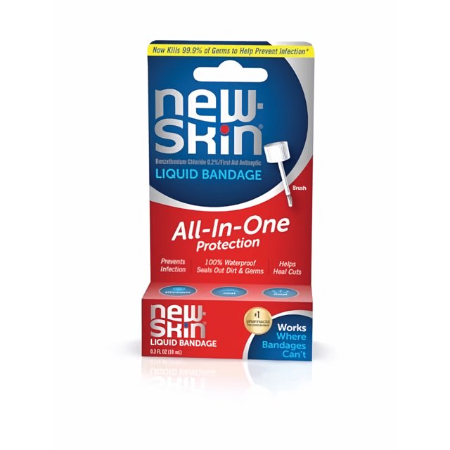 New-Skin Liquid Bandage 0.3 fl oz (Pack of 5) - Walmart Business Supplies