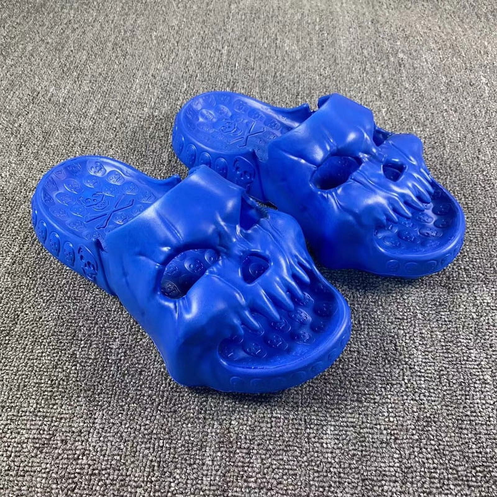 New Skull Slippers Slides for Women Men Stylish Summer Skull Sandal ...