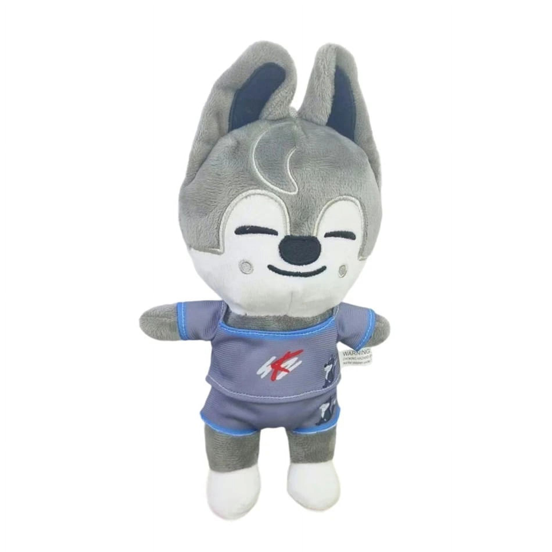 New Skzoo Plush Toys 20cm Stray Kids Plush Wolf Chan Cartoon Stuffed ...