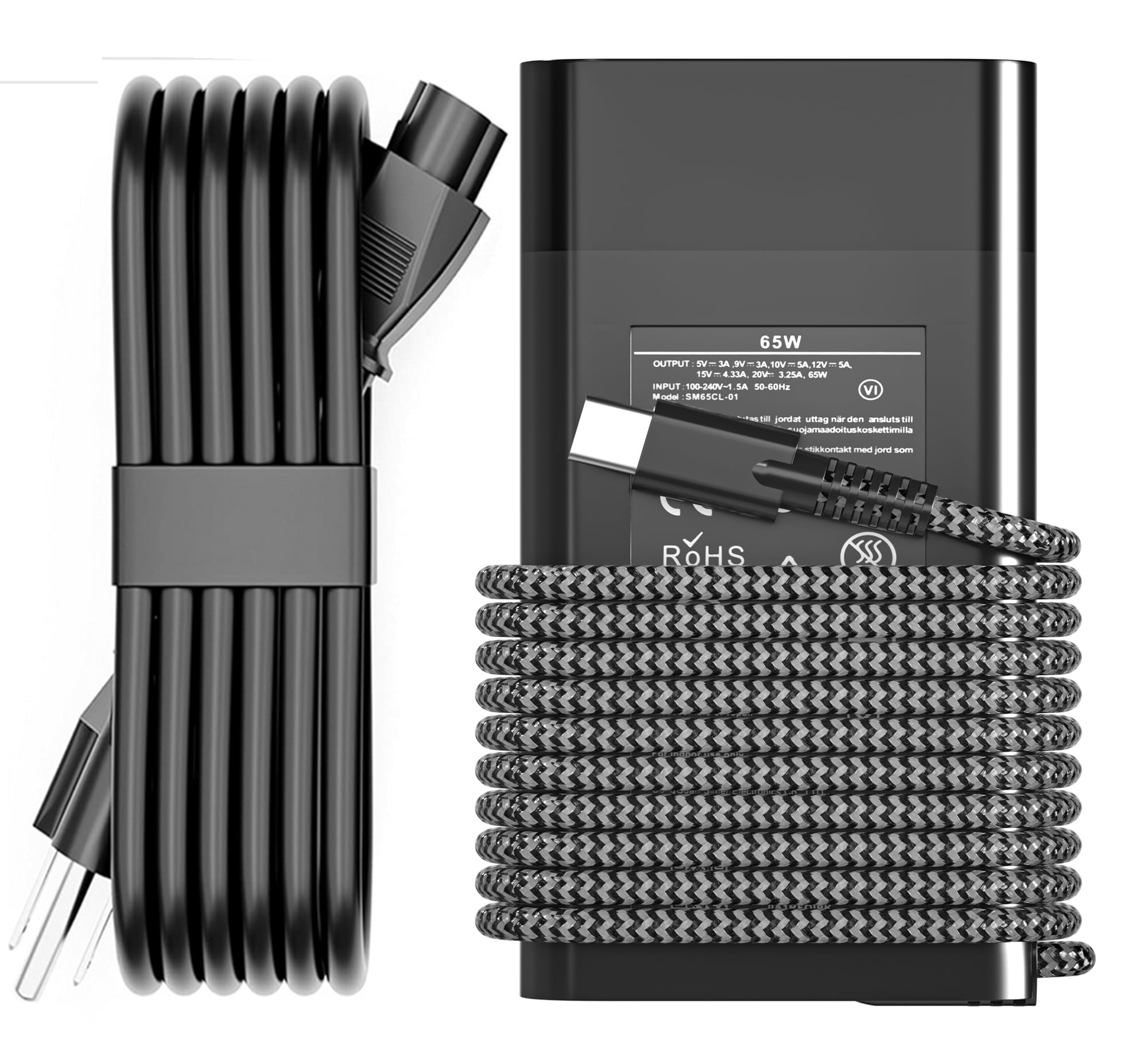 New Slim 65W 45W USB C TYPE C Laptop Charger for HP Spectre X360 ...