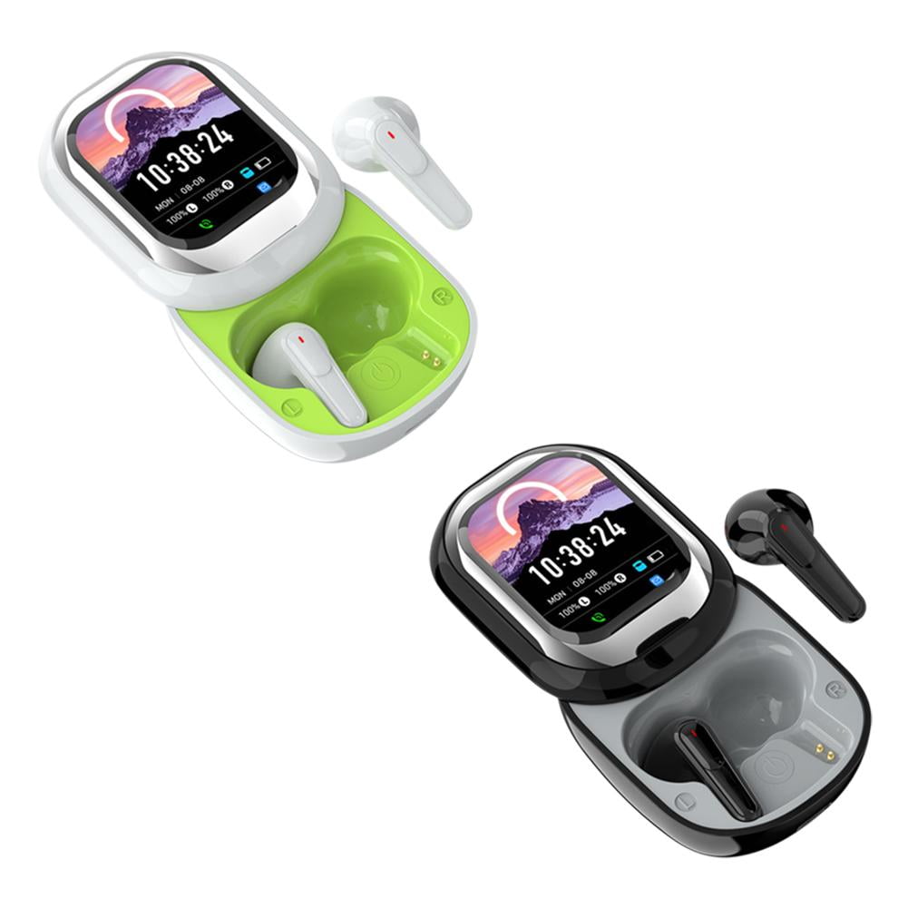 New Smart Bluetooth Headset Slide Design Touch Screen Noise Reduction ...