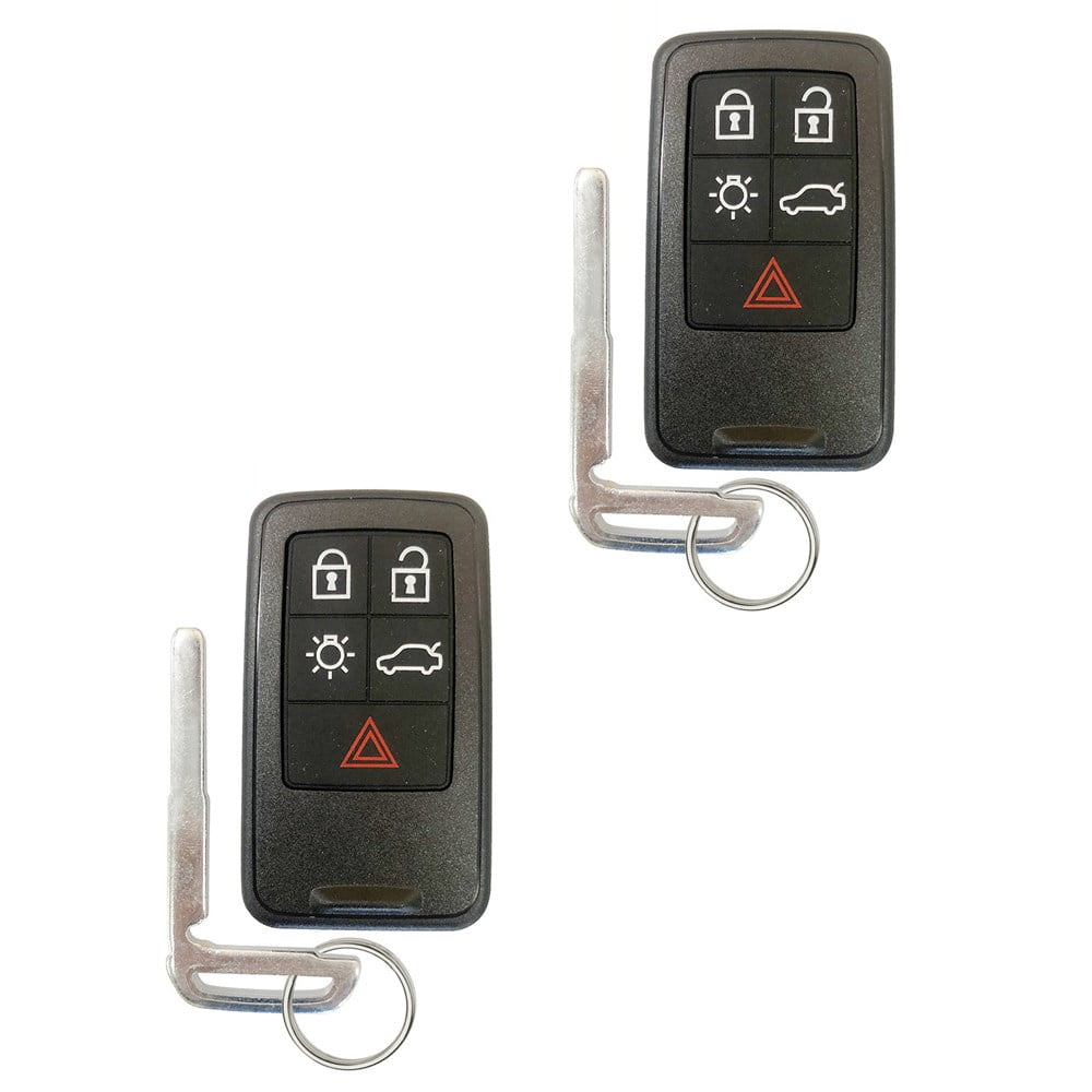 New Smart Remote Car Key Fob For VOLVO V70 XC70 S80 XC60 S60 5 BUTTON ...