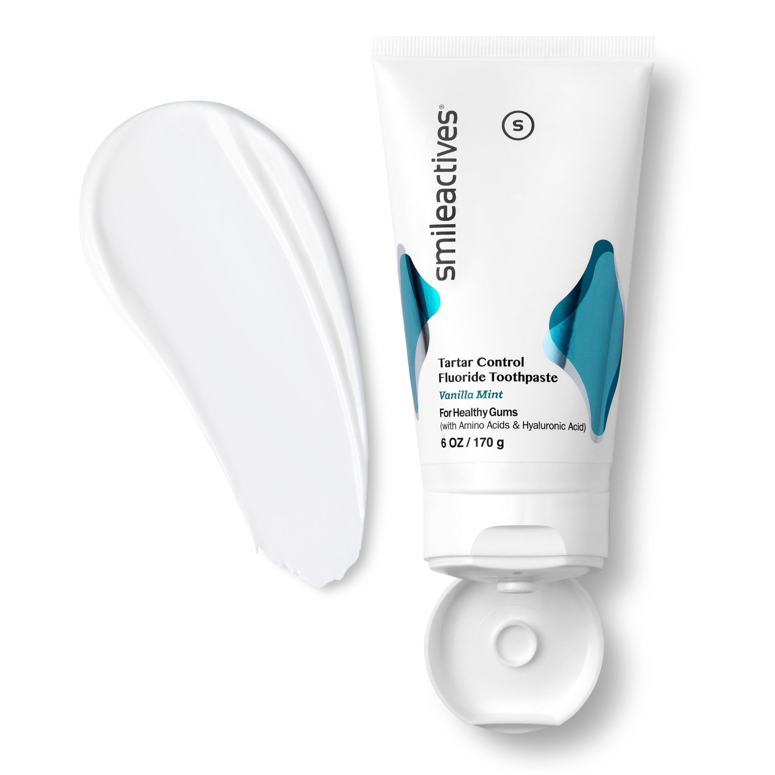New Smileactives Tartar Control Fluoride Toothpaste for Healthy Gums ...