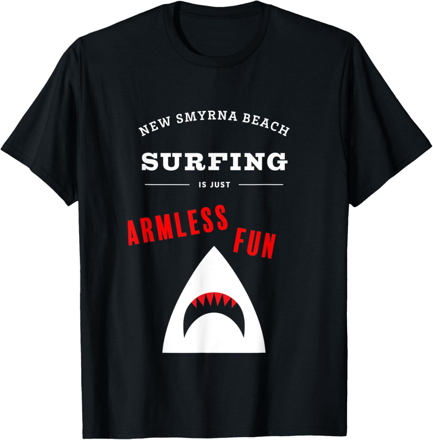 New Smyrna Surfing is Armless Fun | Florida Kids Shark Shirt T-Shirt ...