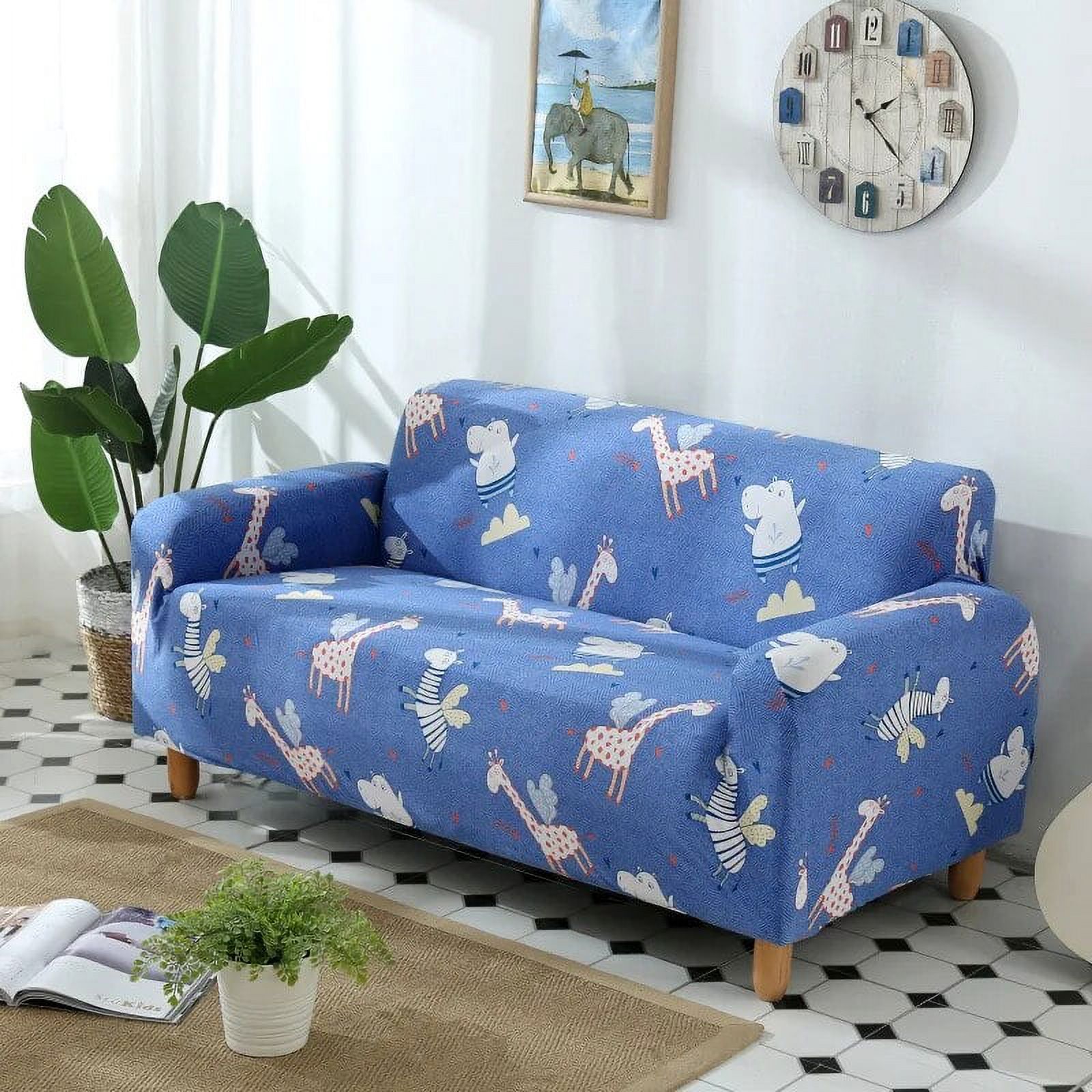 New Sofa Cover Elastic Sofa Cover Single Double Three and Four Seat ...