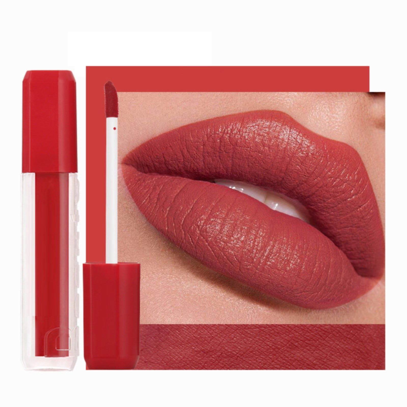 New！ Soft Mist Lip Glaze Does Not Fade Does Not Stick To Cups and Does ...
