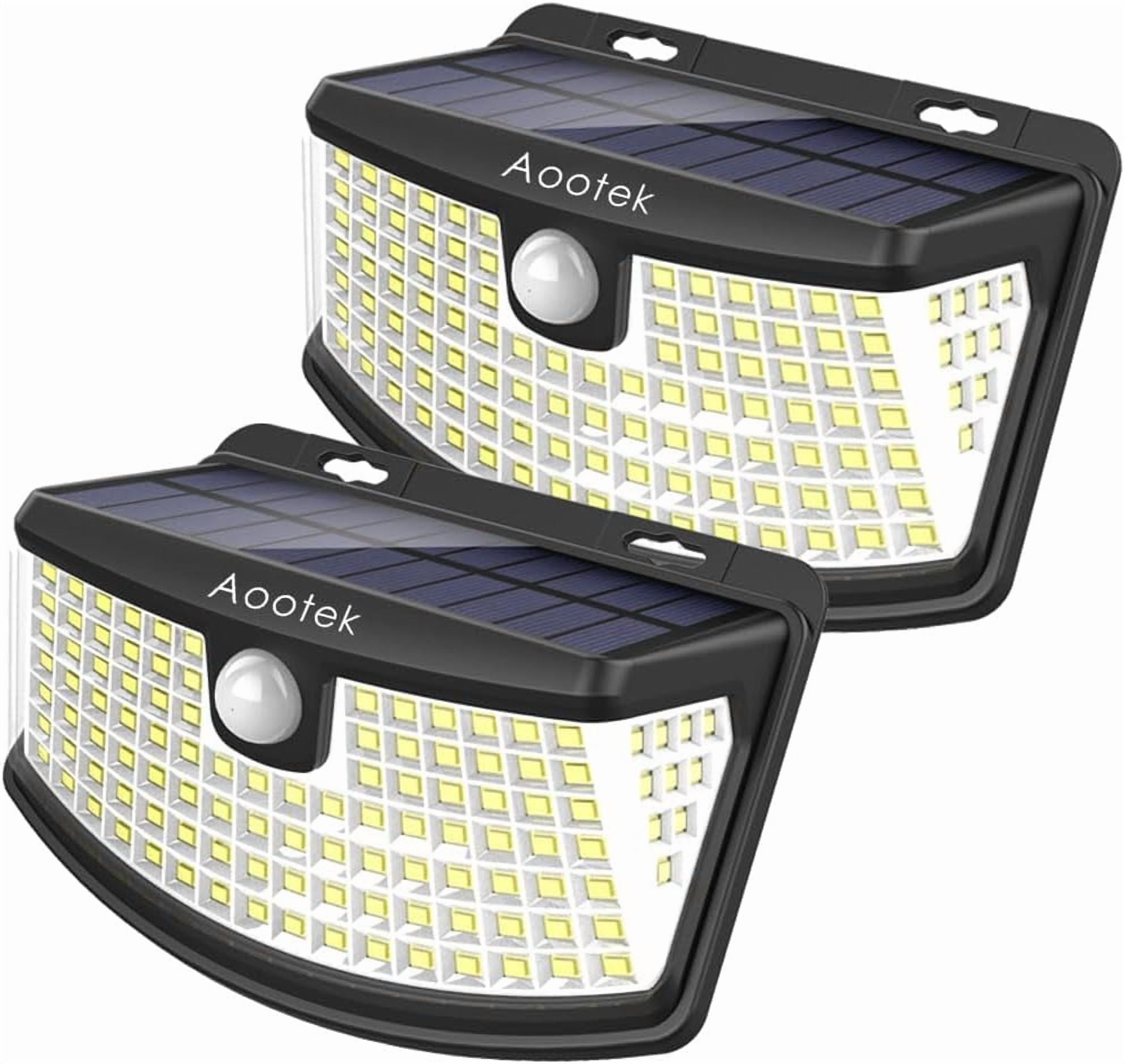 New Solar Motion Sensor Lights 120 LEDs with Lights Reflector,270° Wide ...