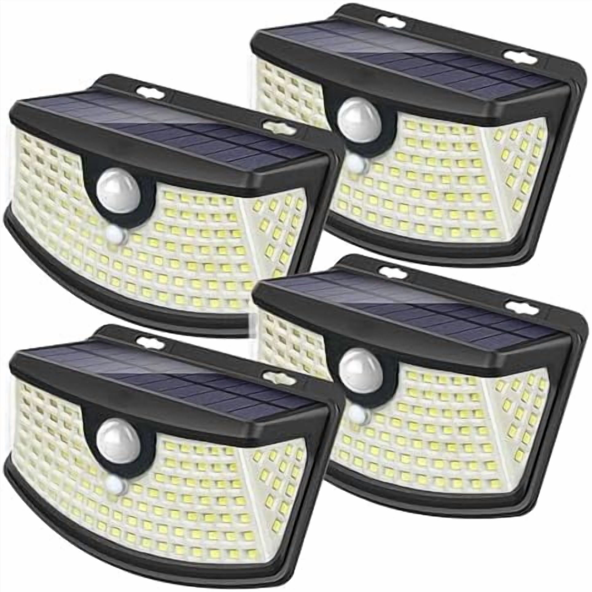 New Solar Motion Sensor Lights 120 LEDs with Lights Reflector,270° Wide ...