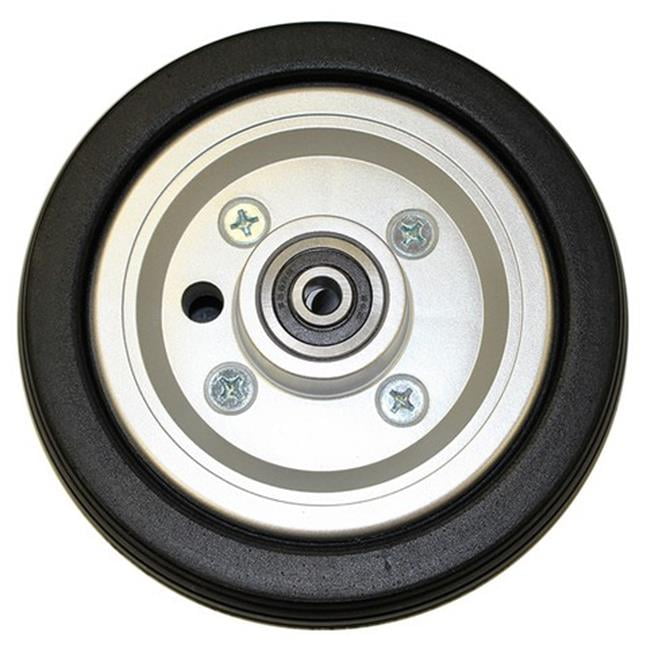 New Solutions CW234B 6 x 2 in. Bearings & Spacers Caster Silver Rim ...