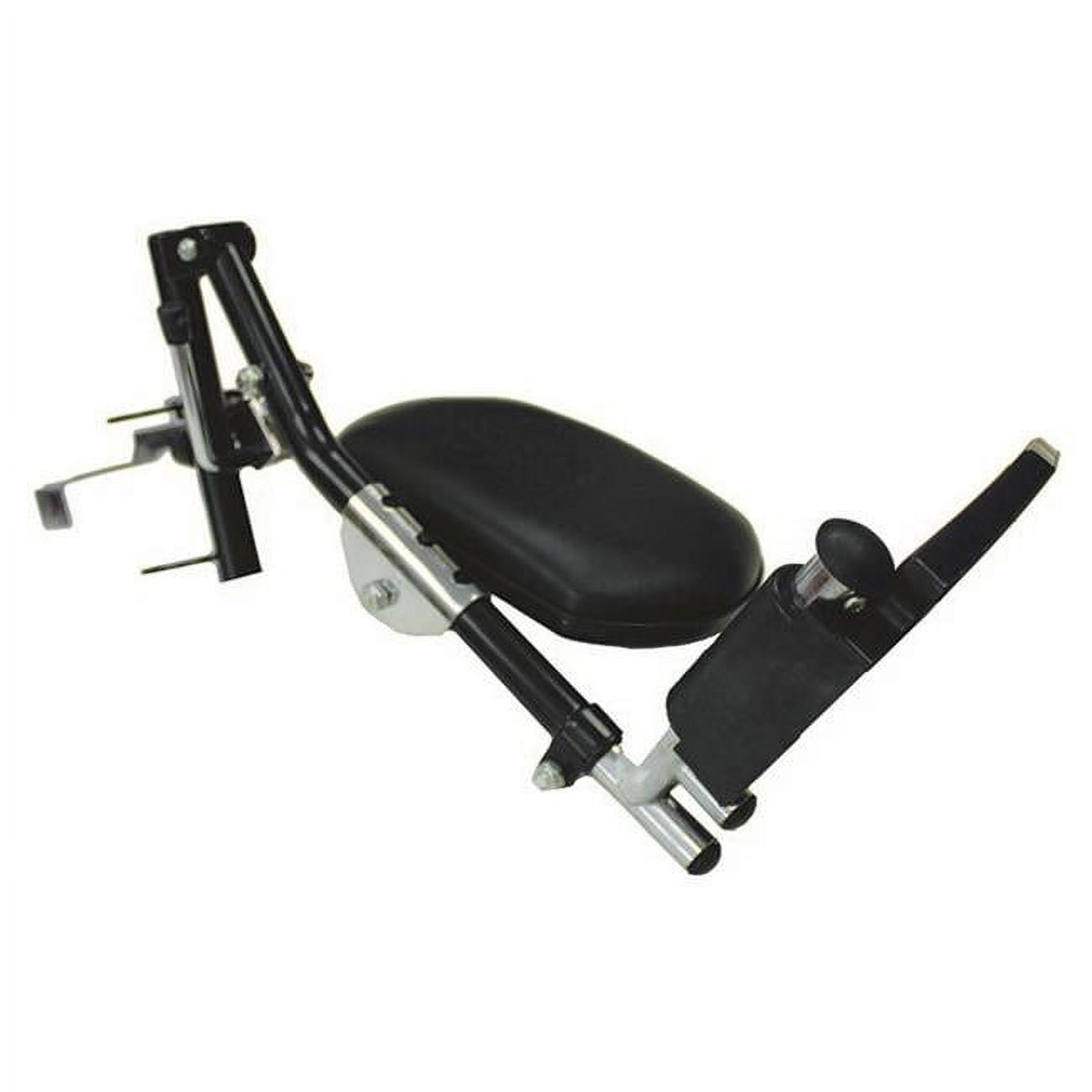 New Solutions FRB452R Top Latch Black Legrest Hemi Spacing Plastic ...