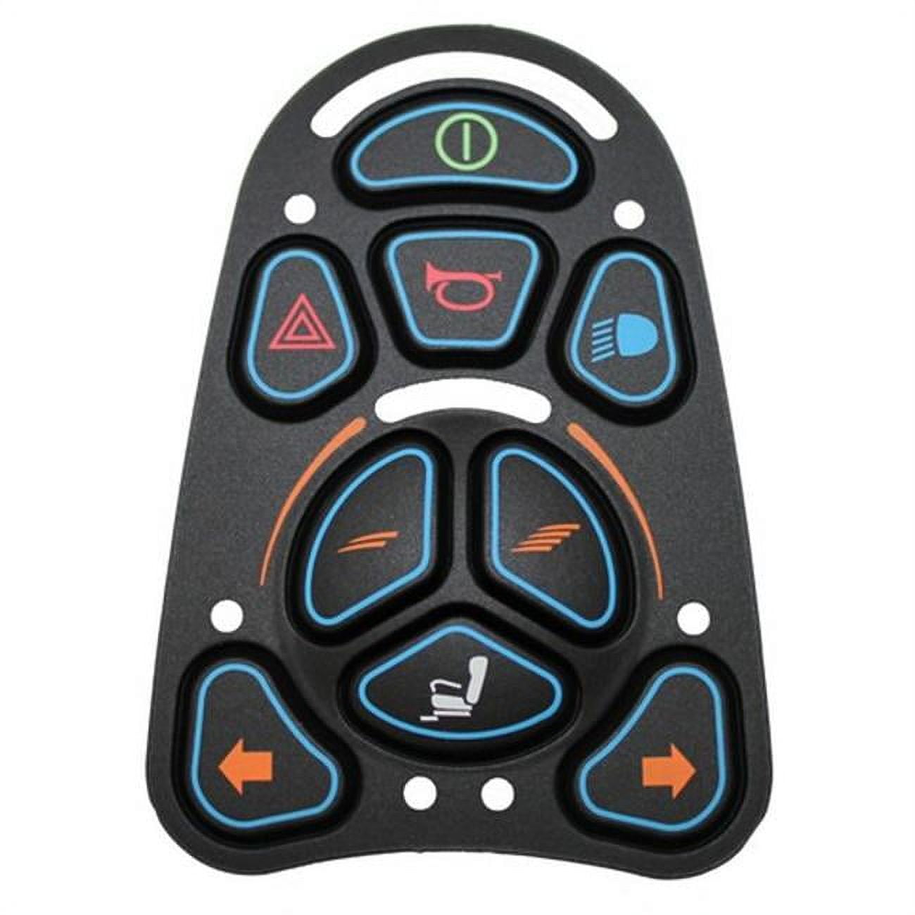 New Solutions P78437 VR2-L-A Keypad 9 Buttons Wheelchair - Walmart.com