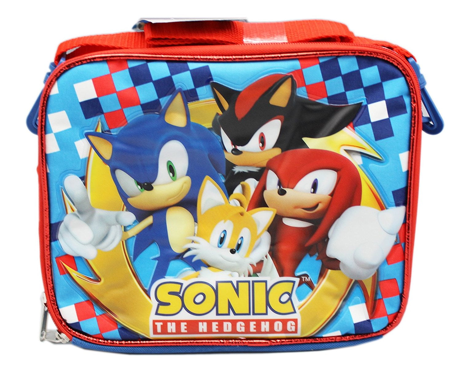 New Sonic, Shadow, Tails & Knuckles Lunch Bag/lunch Box-36295, Sonic ...
