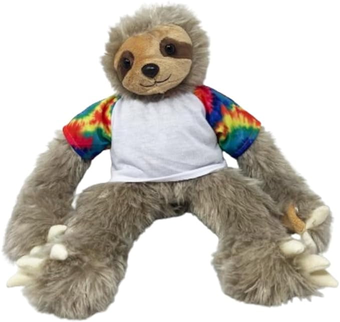 Plush Gear Speedy the Sloth 16" Stuffed Animal in Frog Bathrobe ...