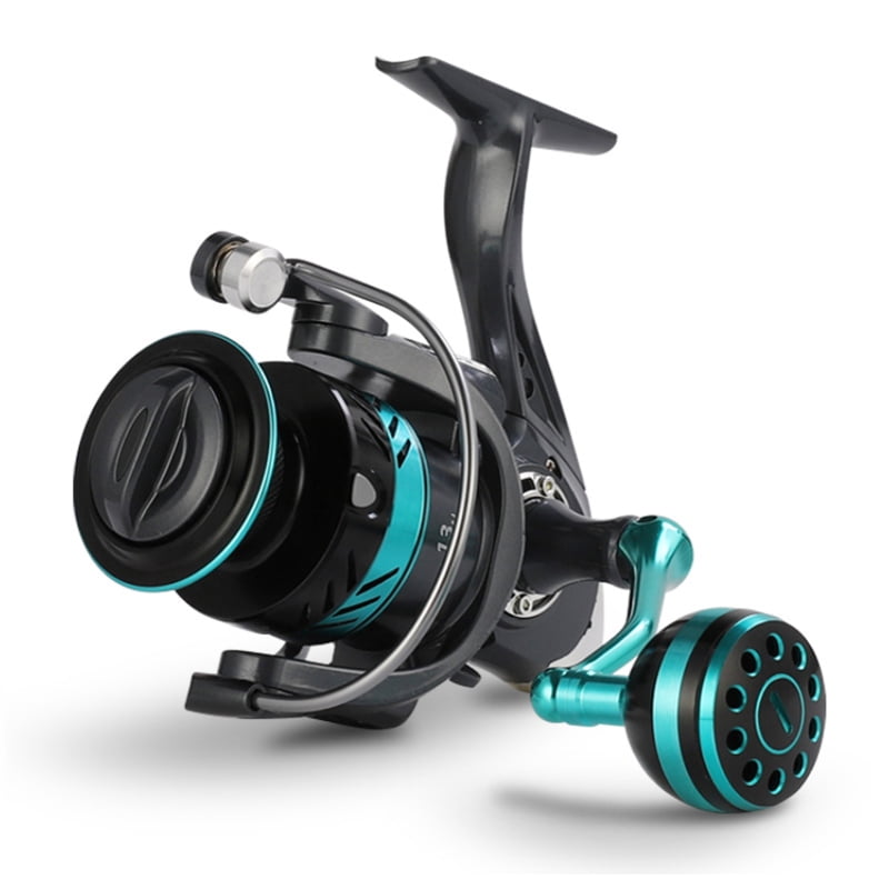 New Spinning Fishing Wheel DK 1000-7000 Series 5.2:1 Gear Ratio Left ...