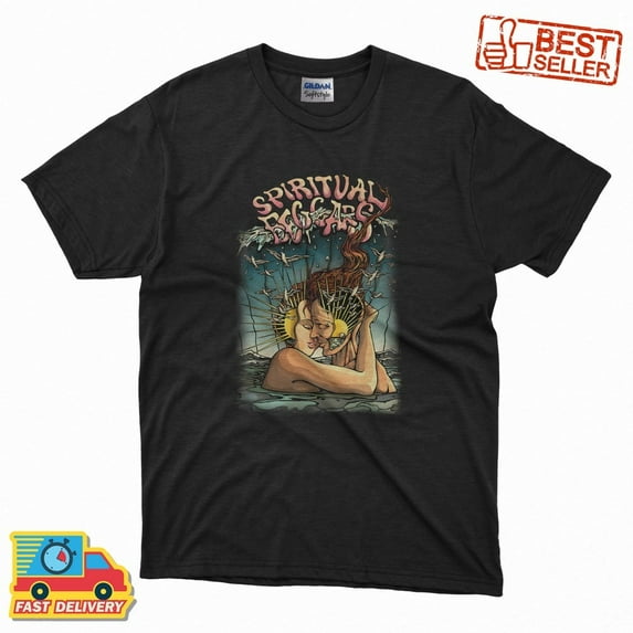 New Spiritual Beggars He's never been arrested once in his life T-Shirt ...