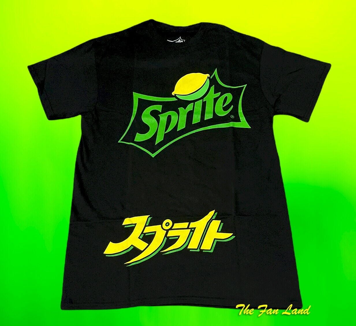 New Sprite Kanji Japanese Soda Enjoy Coke Vintage Mens T-Shirt ...