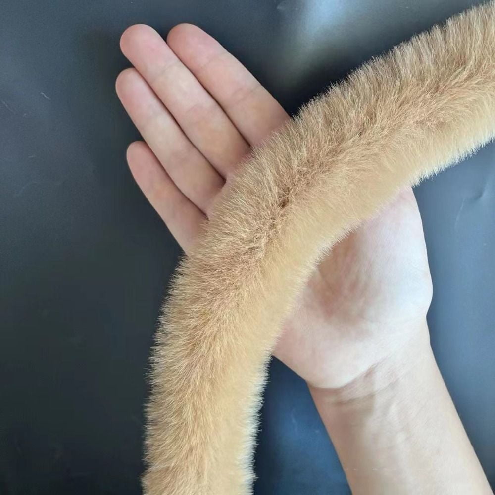 New Stage Costume DIY Apparel Sewing Cuff Plush Strip Faux Fur Ribbon ...