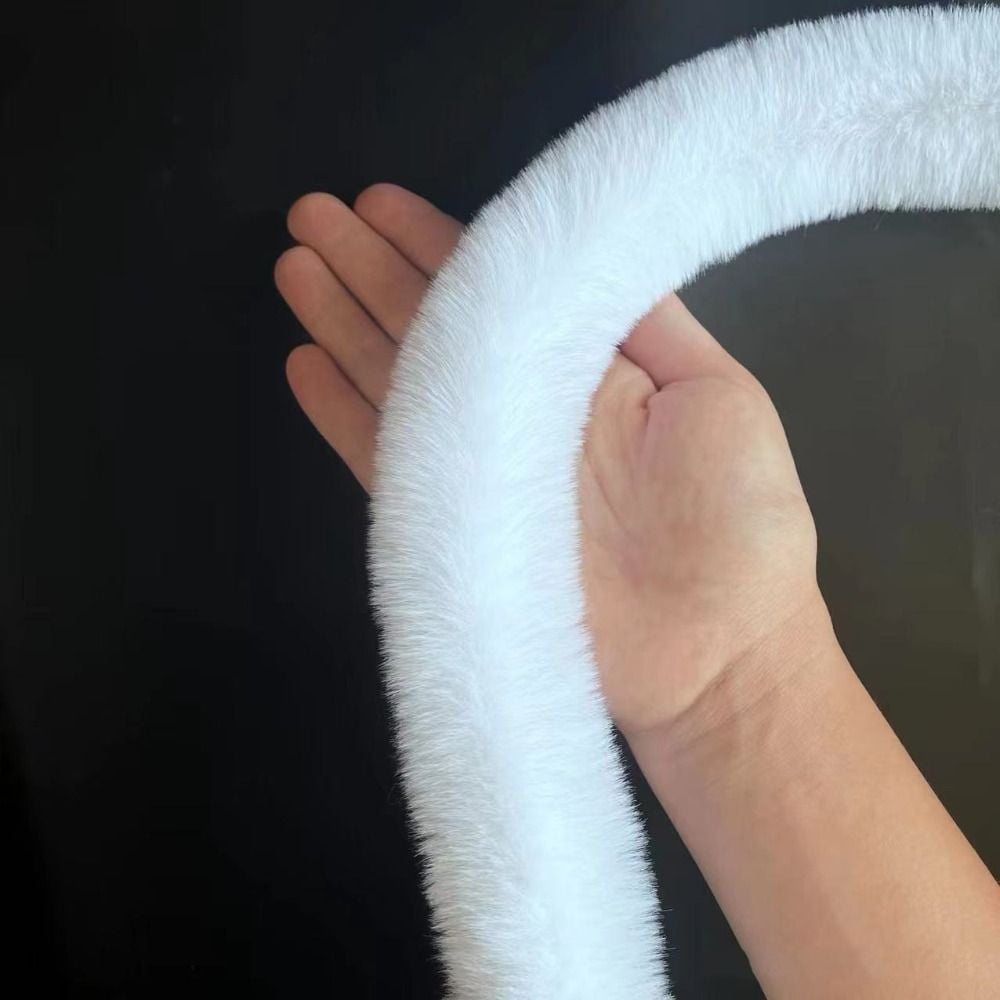 New Stage Costume DIY Apparel Sewing Cuff Plush Strip Faux Fur Ribbon ...
