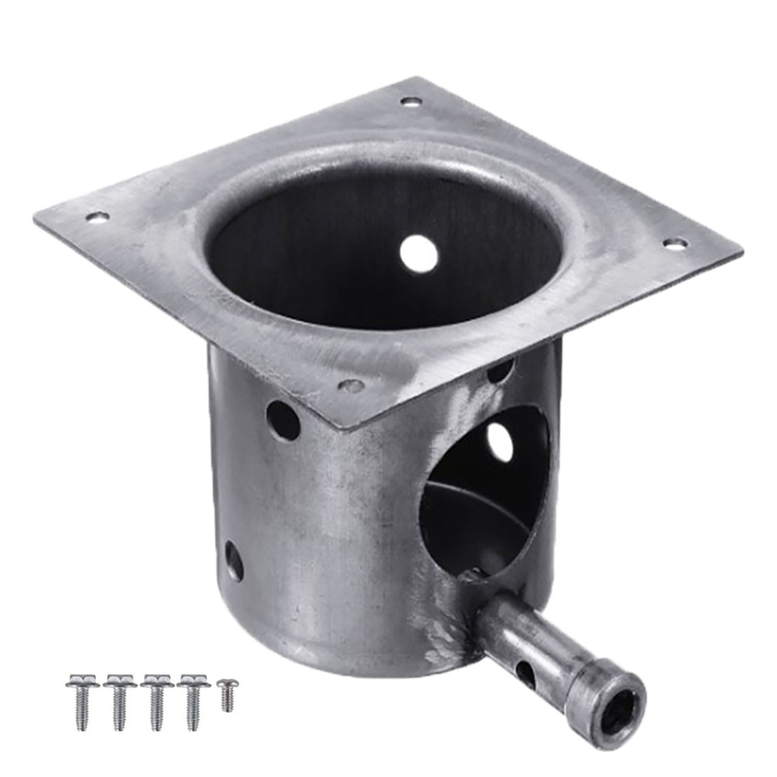 New Stainless Steel Fire Burn Pot Parts For Traeger Boss Wood Pellet ...