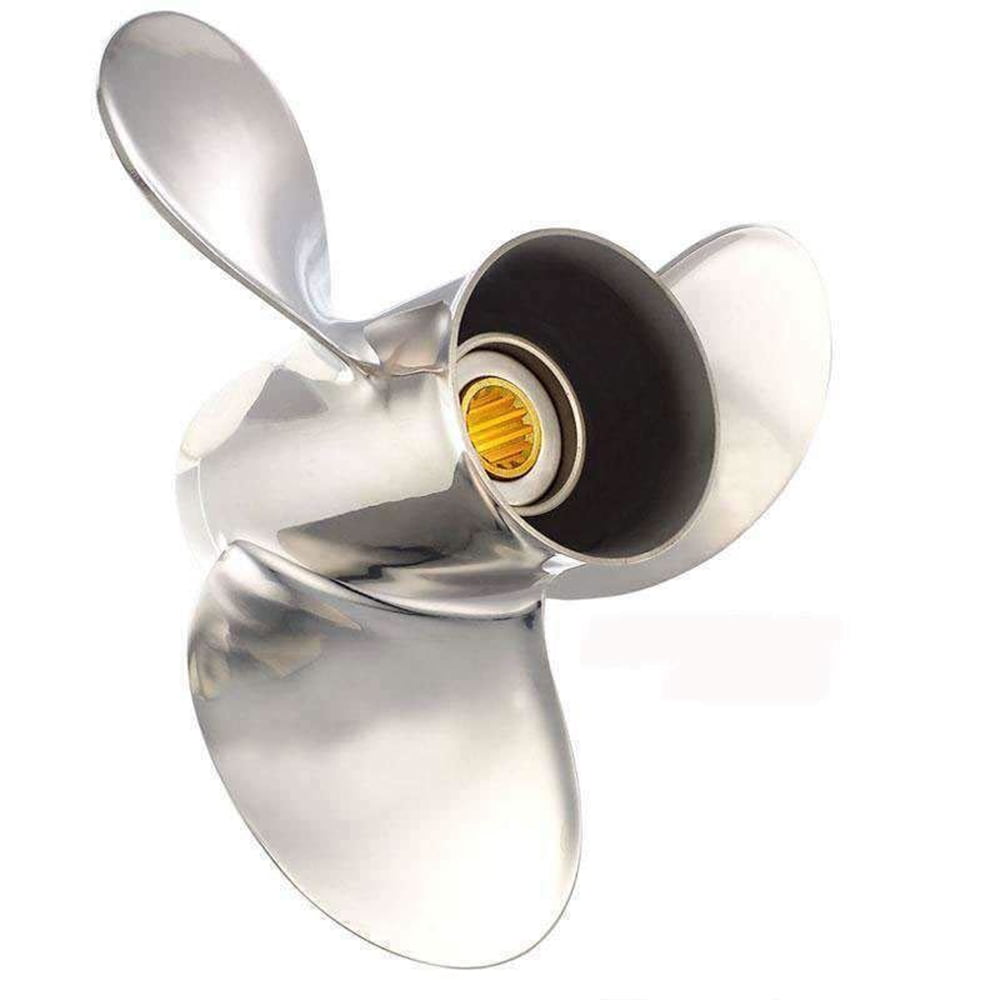 New Stainless Steel Propeller Compatible With 6-15 Hp Mariner 2 Stroke ...