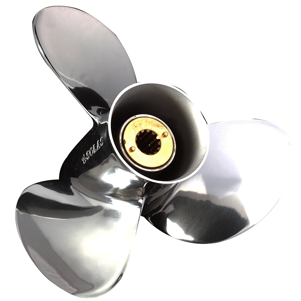 New Stainless Steel Propeller Compatible With Mercury 4 Stroke 13 ...