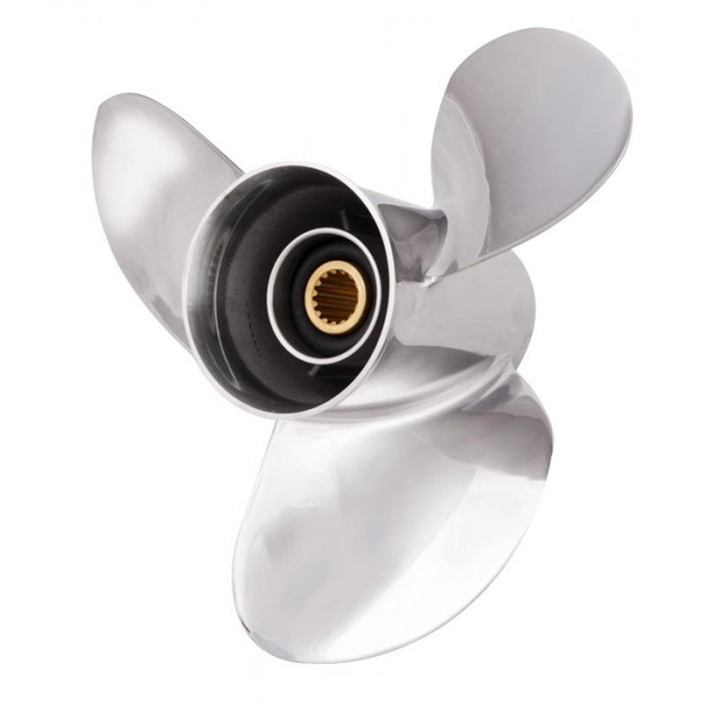 New Stainless Steel Propeller Compatible With Yamaha T50 4-Cyc. High ...