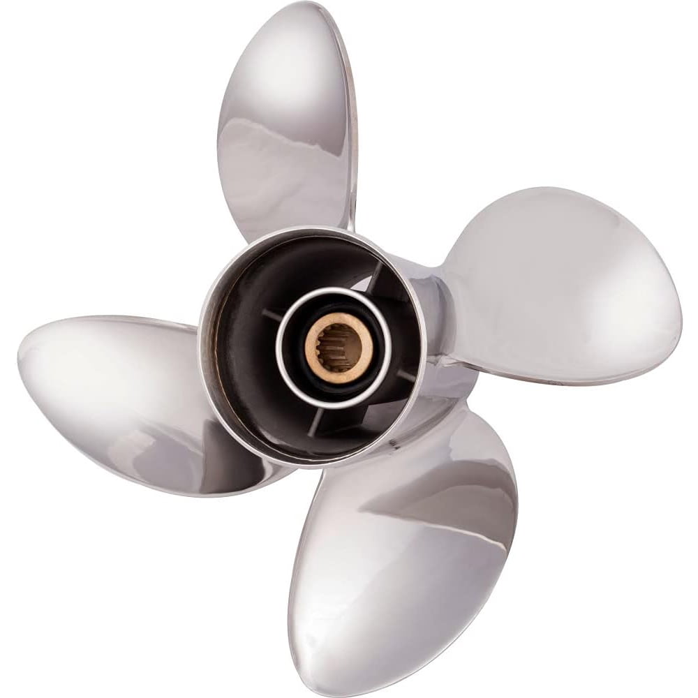 New Stainless Steel Propeller Compatible With Yamaha Vmax Sho 15 Spline ...