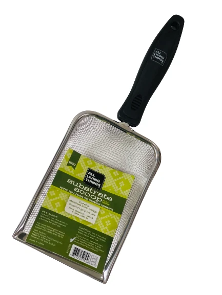 New Stainless Steel Sand Substrate and cat litter Scoop Shovel Sifter ...